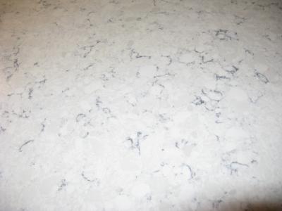 allen + roth Cosmic Vapor Quartz White Kitchen Countertop SAMPLE (4-in ...