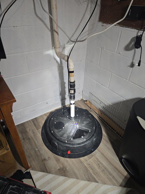Jackel The Original Radon Sump / Dome Gas Tight Sump/Sewage Basin Cover ...