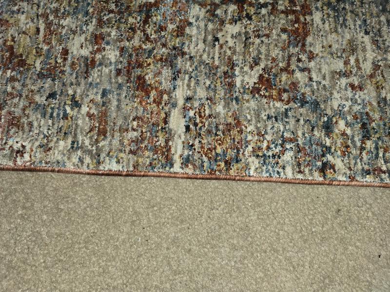 Origin 21 Blue River Embers 5 X 8 (ft) Blue Indoor Abstract Area Rug ...