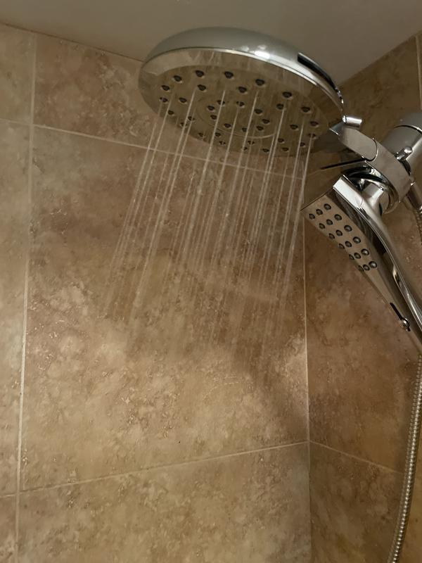 Moen Verso Magnetix Brushed Gold 7-in Round Dual/Combo Rain 2.5 GPM ...