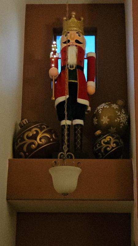 Holiday Living 7-ft Bluetooth Nutcracker Animatronic 93116 at Lowes.com