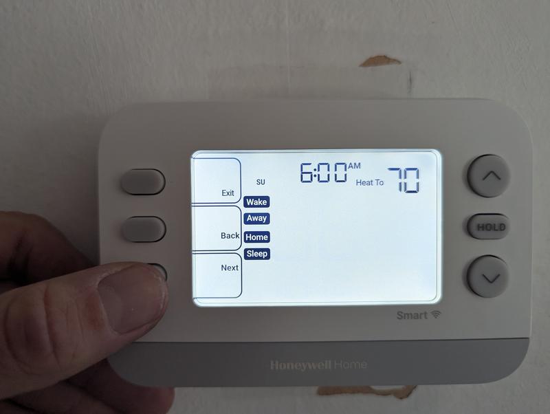 Honeywell Home White Smart Compatible Thermostat with Wi-Fi ...