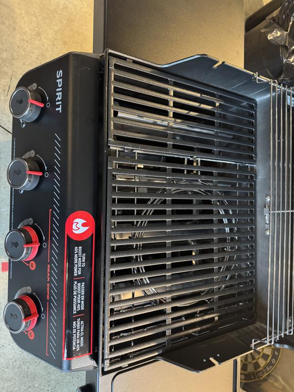 Shop Weber Weber Spirit EP-325 Stealth Matte Black Grill + Accessories ...