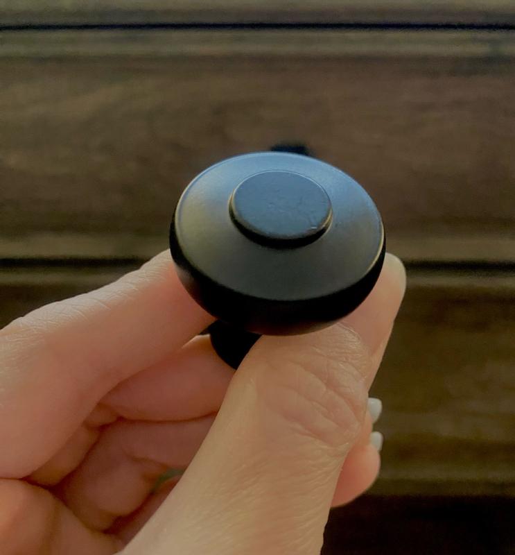 allen + roth Bryn 1-3/16-in Champagne Bronze Round Cabinet Knob (10 ...