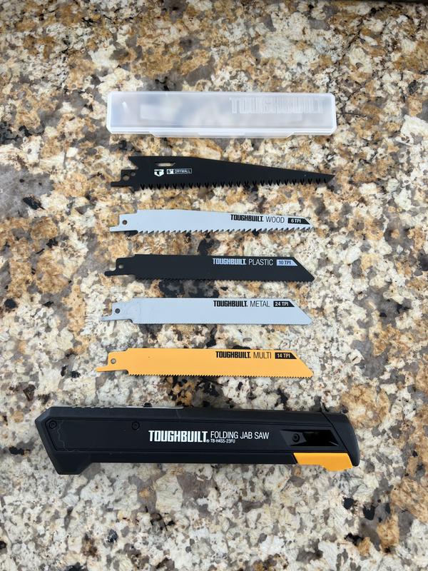 TOUGHBUILT Folding 5.5-in Utility Ripping Jab Saw TB-H4S5-23FU at Lowes.com