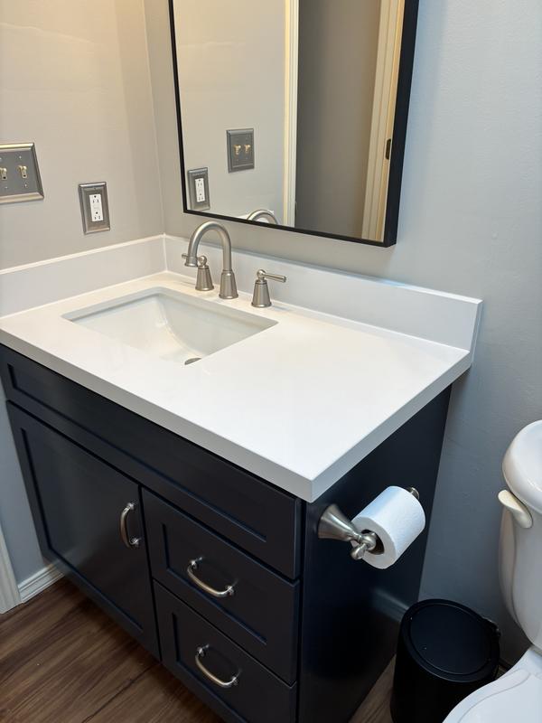 allen + roth Cosgrove 4-Gang Satin Nickel Zinc Indoor Decorator Wall ...