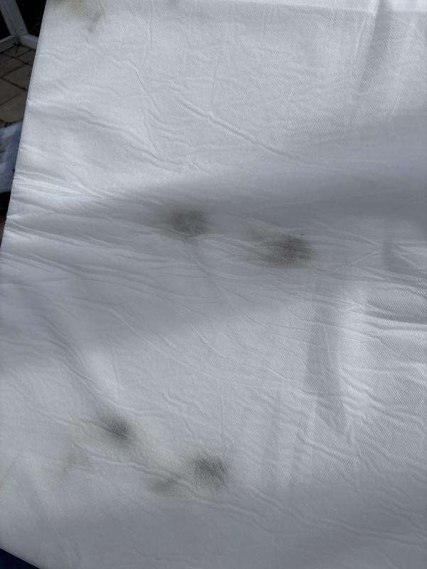 NOBLEMOOD Patio Chairs Set of 2 Rattan Brown Metal Frame Stationary ...