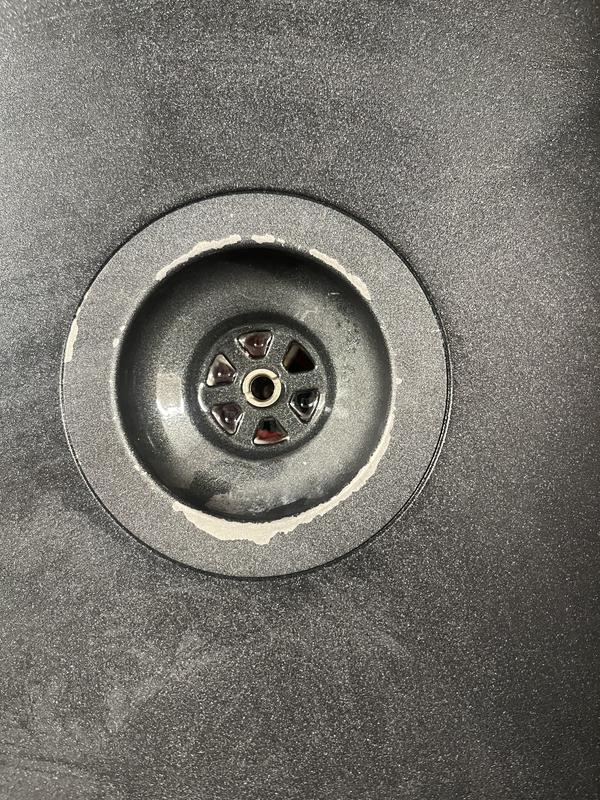 BLANCO 3.5-in Volcano Gray Stainless Steel Rust Resistant Strainer ...