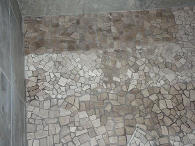 Solistone River Rock Pebbles 10-Pack Brookstone Pebble Mosaic Floor and ...