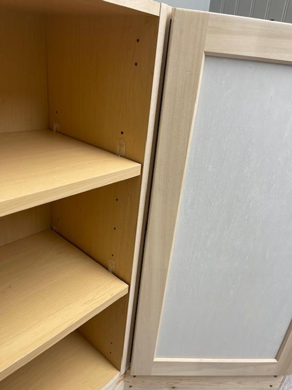 Project Source Omaha Unfinished 24-in W x 30-in H x 24-in D Unfinished ...