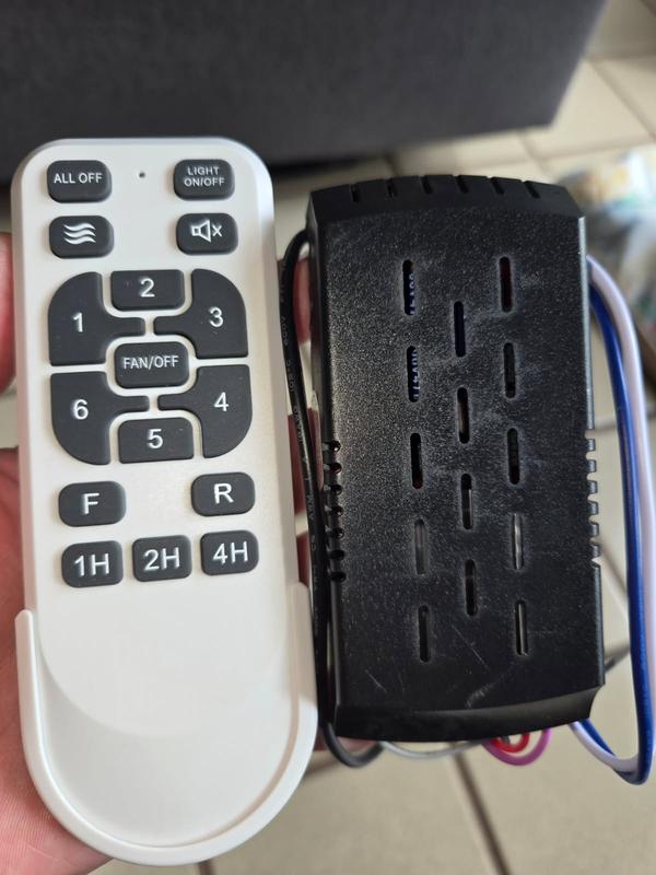 SILJOY 96-in Industrial Black Ceiling Fan with Integrated LED Light (8 ...