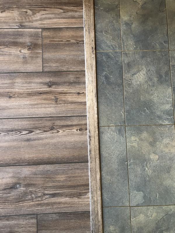 SMARTCORE Shady Pine 0.33-in T x 1.4-in W x 94-in L Vinyl Threshold ...