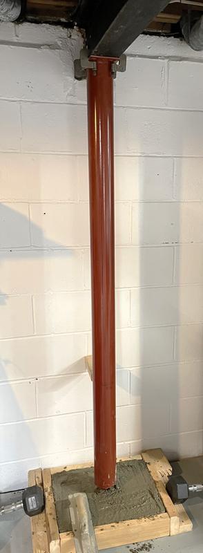 Akron 72-in Adjustable Jack Post in the Jack Posts department at Lowes.com