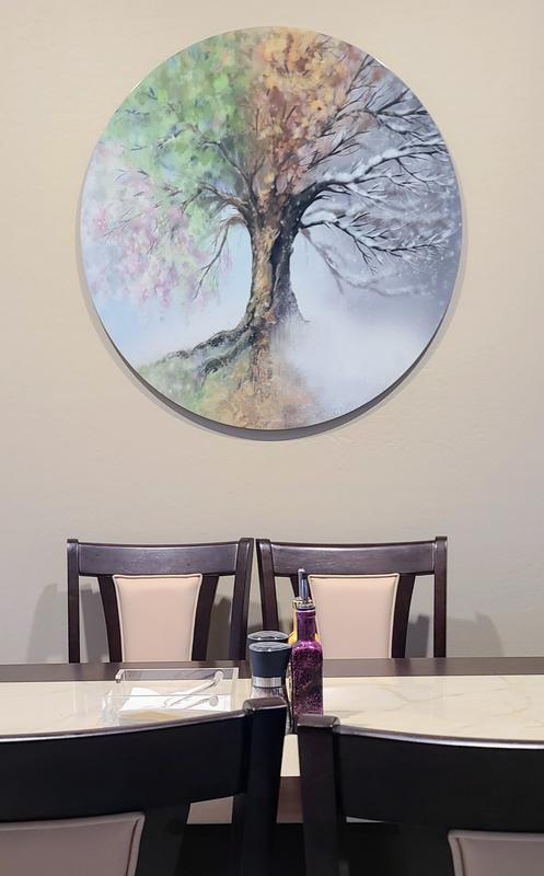 Designart 29-Inches H x 29-Inches W Landscape Metal Print at Lowes.com