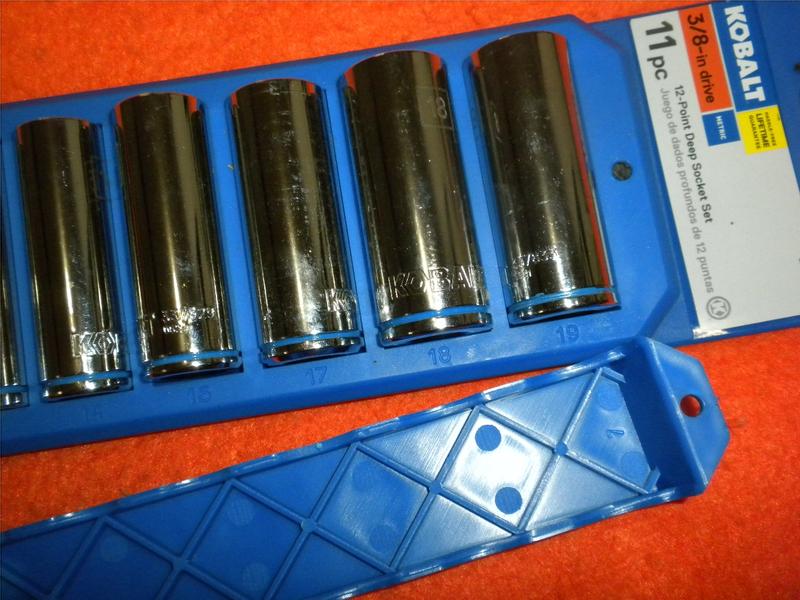 Kobalt 3/8-in Drive Standard (SAE) Deep Socket Set (11-Pieces) 81717 at ...