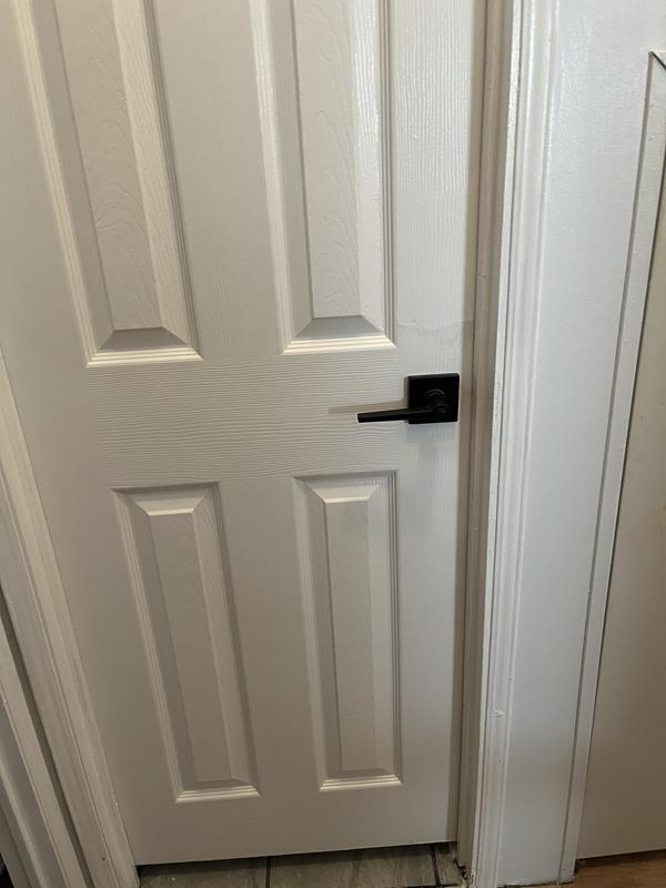 RELIABILT Dallas Matte Black Interior/Exterior Dummy Door Handle 93550 ...
