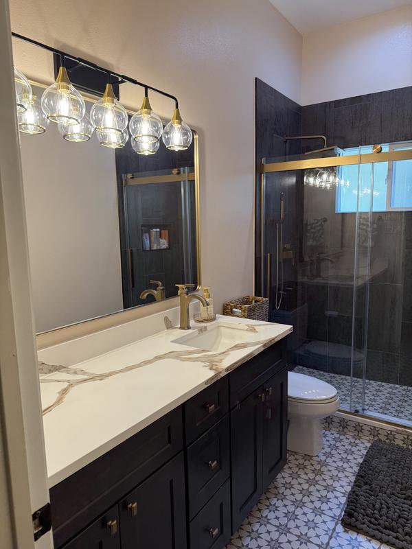 Shop Delta EverEdge Shower Door in Polished Chrome with High Gloss ...