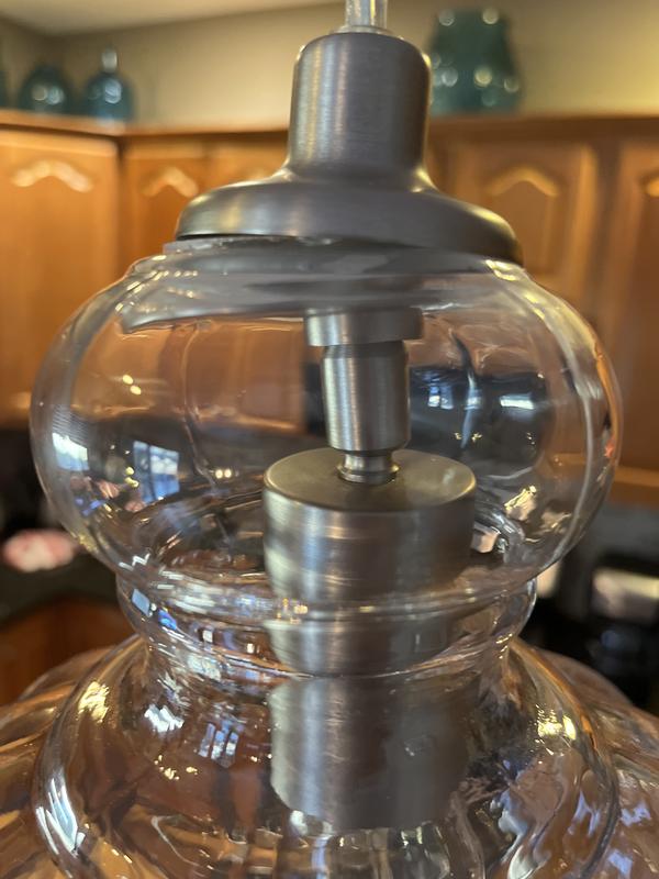 Kichler Riviera Olde Bronze Transitional Ribbed Glass Globe Mini ...
