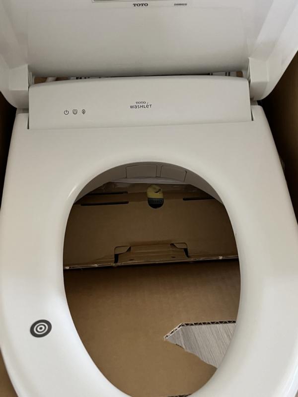 TOTO S7A Plastic Cotton White Elongated Heated Bidet Toilet Seat ...