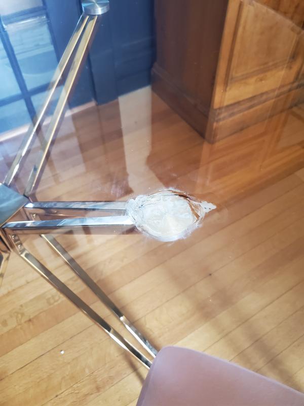 Boston Loft Furnishings Averni Silver Round Contemporary/Modern Dining ...