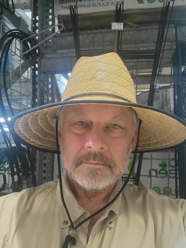 Infinity Brands Mens Straw Hat with Black Brim Binding MW21-044CRA at ...