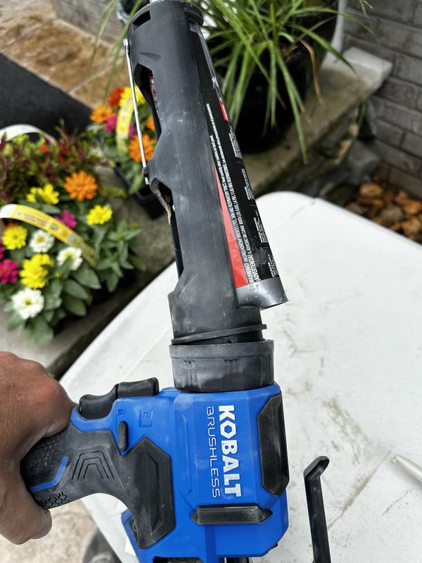 Kobalt 10-oz Cordless Battery Powered Anti-drip Rod Caulk Gun (Bare ...