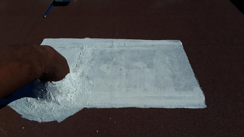 AMES Maximum-Stretch 1-gallon White Elastomeric Reflective Roof Coating ...