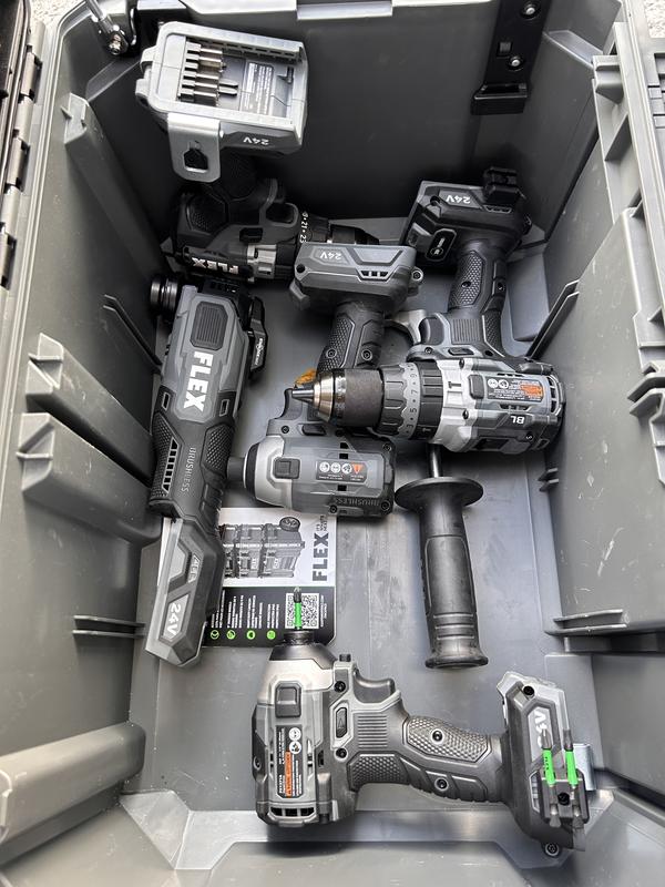 FLEX STACK PACK 2-Pack High Strength Durable Steel Side Tool Rack Rail ...