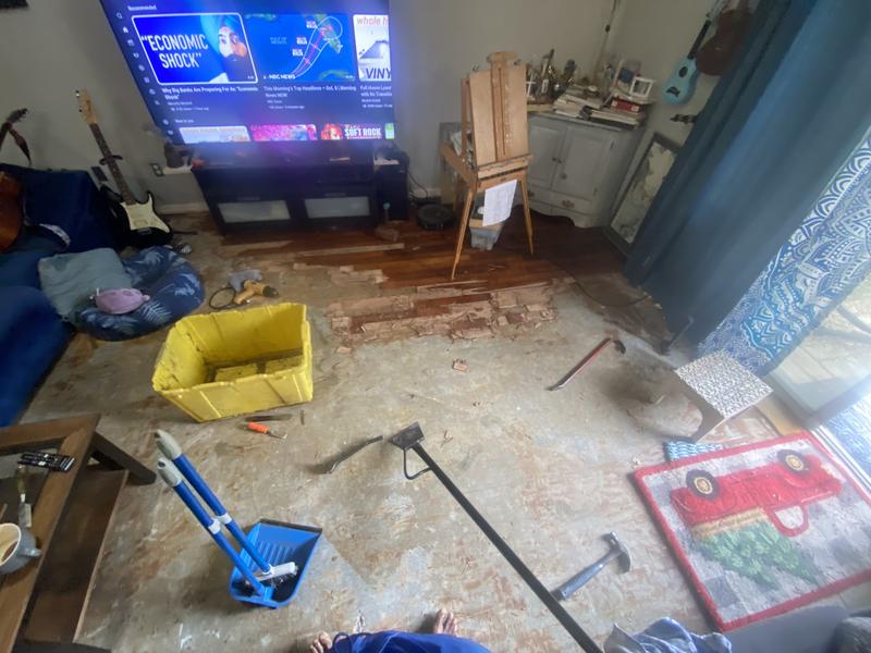 PERSONNA 7-in Welded Steel Heavy Duty Scraper with 48-in Handle 61-0493 ...