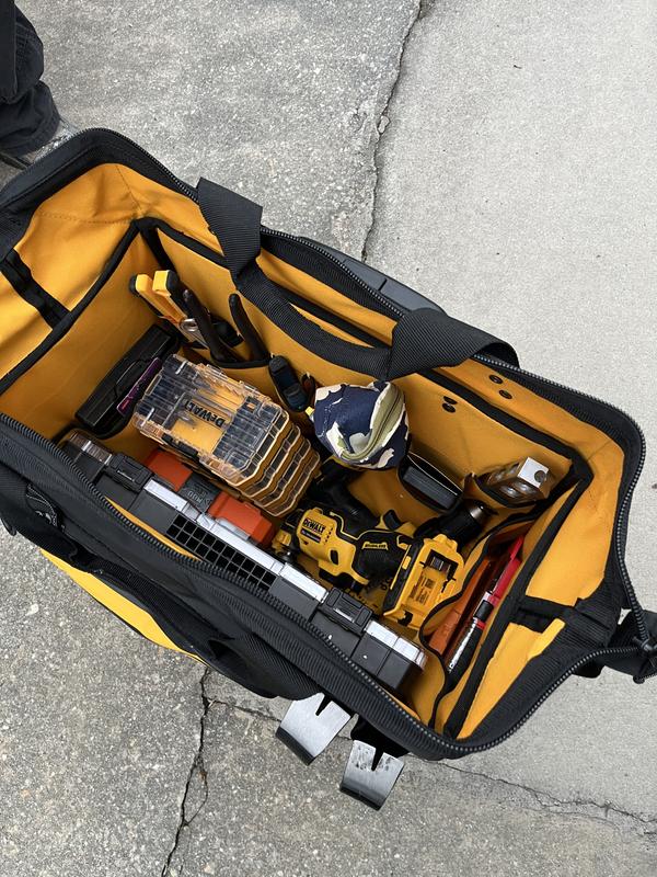 DEWALT Black- Yellow Ballistic Nylon 2-in 5-Gallon Bucket Organizer ...