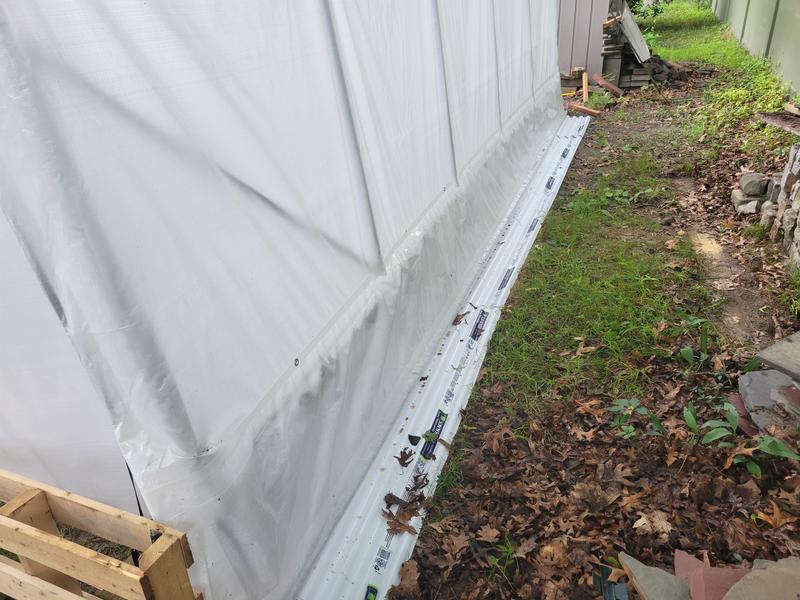 SUN 'N RAIN PALRAM 2.2-ft x 6-ft Corrugated White PVC plastic Roof ...