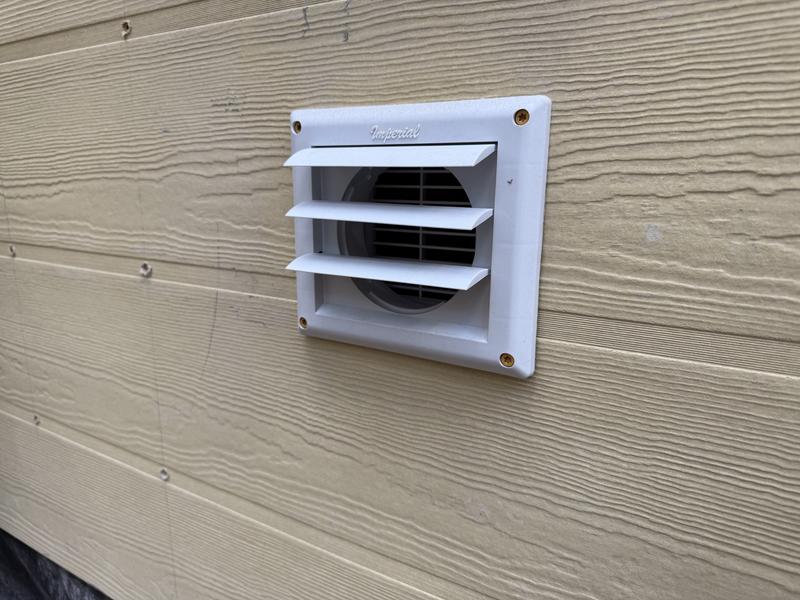 IMPERIAL 4-Inch Vent Cap LVRD White VTL0013 at Lowes.com