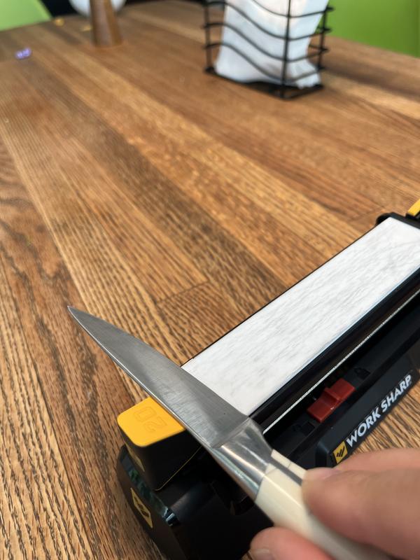 Work Sharp Benchtop Knife Sharpener - Tri-Brasive Stone - Diamond ...