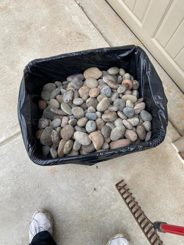 Rain Forest Brown Mixed Polished Pebbles 1-2-in 30lbs - Decorative Rock ...