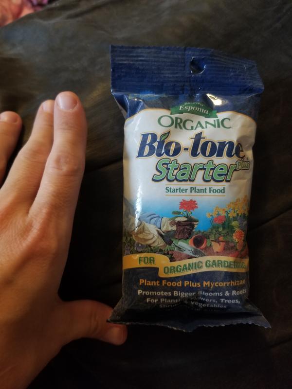 Espoma Organic Bio-Tone Starter Plus 4-3-3 Natural Plant Food with ...
