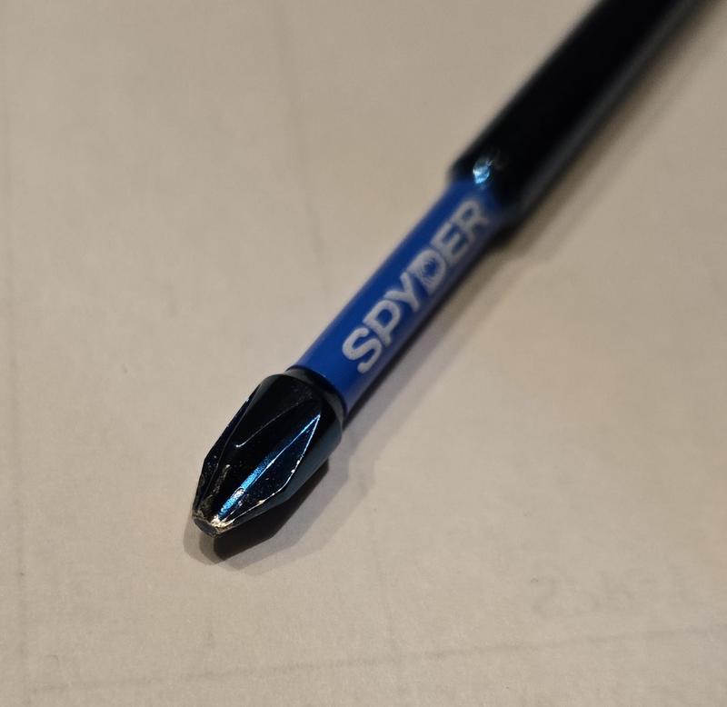 Spyder Mach-Blue PH2 1/4-in x 6-in Phillips Impact Driver Bit 19060 at ...