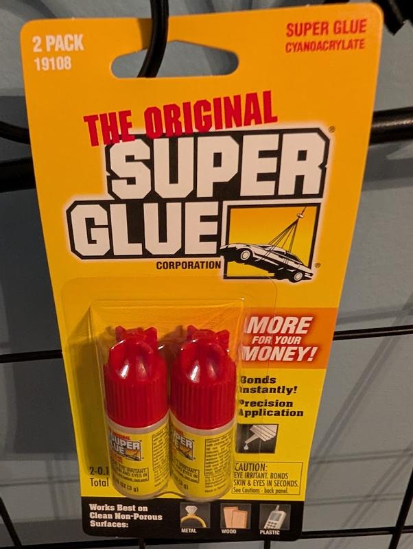 The Original Super Glue Original Formula 3-Pack 3-gram Liquid Super ...