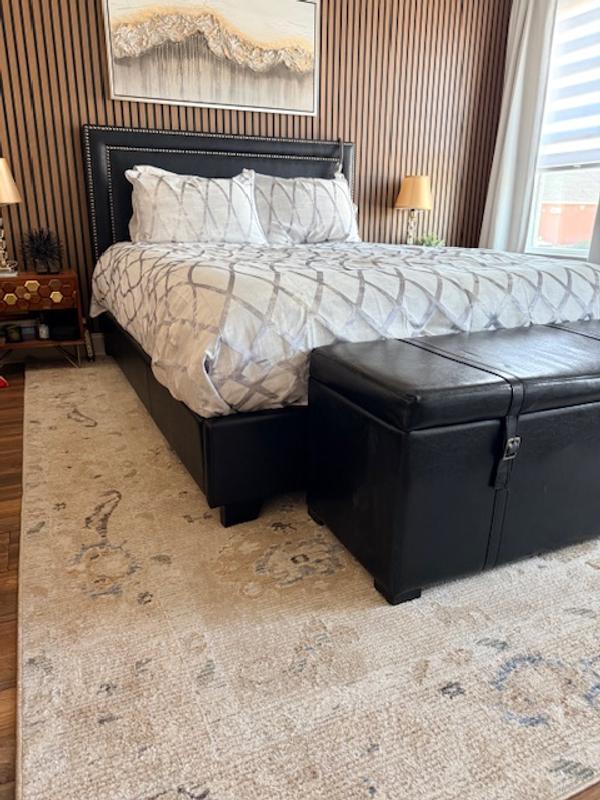 allen + roth Vintage Colorburst 2 X 3 (ft) Cream Indoor Distressed ...