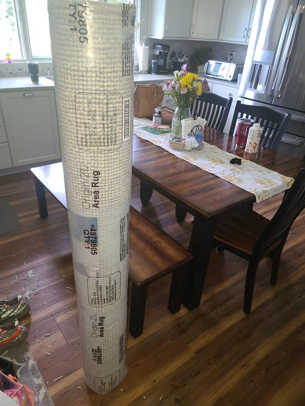 Origin 21 Microdot 8 X 10 (ft) Platinum Indoor Mid-century Modern Area ...