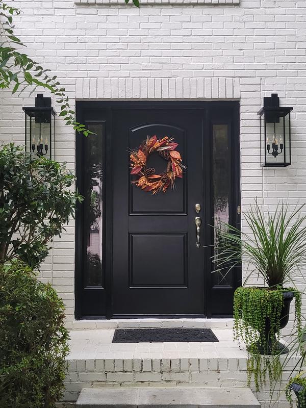Millennium Lighting Livingston 3-Light 19-in H Black Dark Sky Outdoor ...