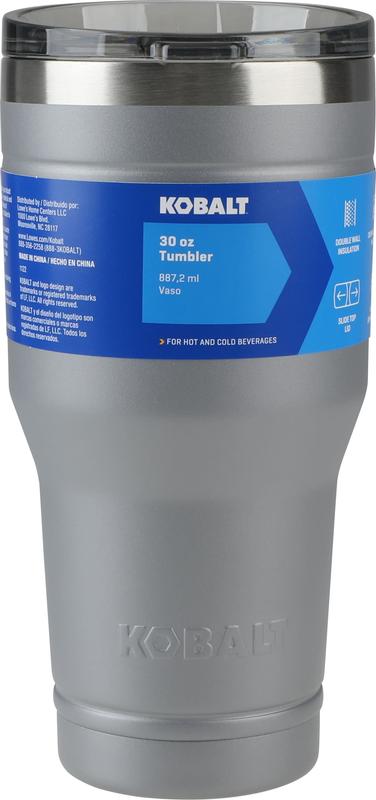 Kobalt 40-fl oz Stainless Steel Insulated Tumbler- Blue 410-089-0131 at ...