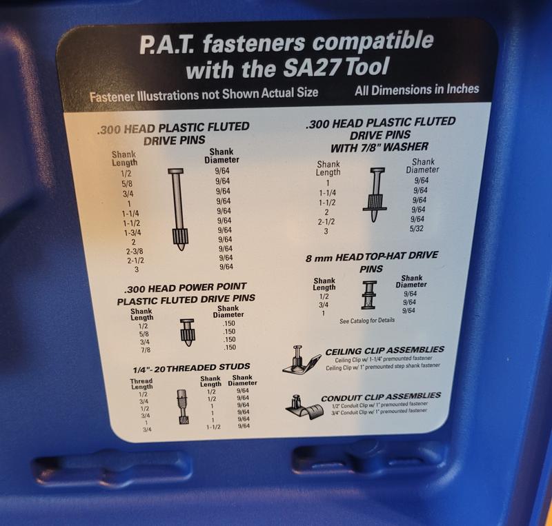 Tapcon Semi-automatic Powder Actuated Trigger Tool 12702 at Lowes.com