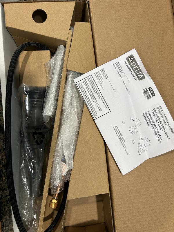 Delta Arvo Spotshield Brushed Nickel Single hole 1-handle WaterSense ...