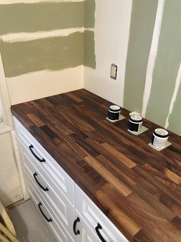Sparrow Peak 6-ft x 39-in x 1.75-in Natural Saman Butcher Block ...