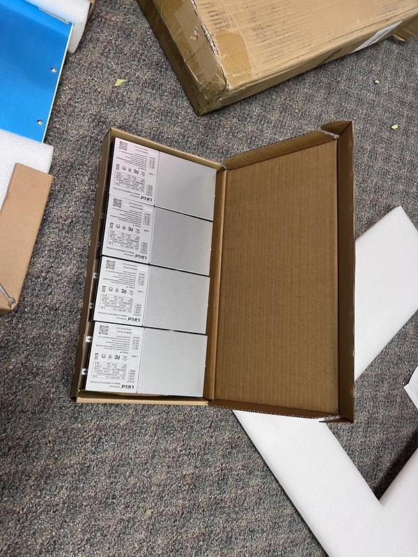 WYZM 10-Pack 2-ft x 2-ft Adjustable Daylight LED Panel Light 2X2-10P-B ...