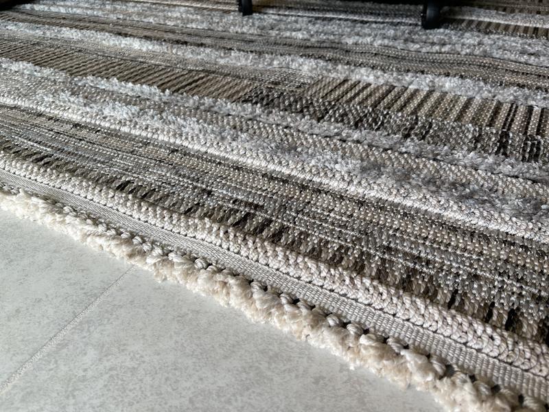 Origin 21 with STAINMASTER Smoky Stripe Performance 5 X 8 (ft) Gray ...