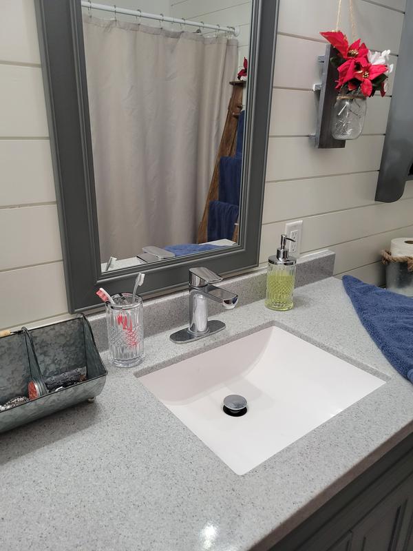 allen + roth Clear 12-oz Capacity Freestanding Soap and Lotion ...