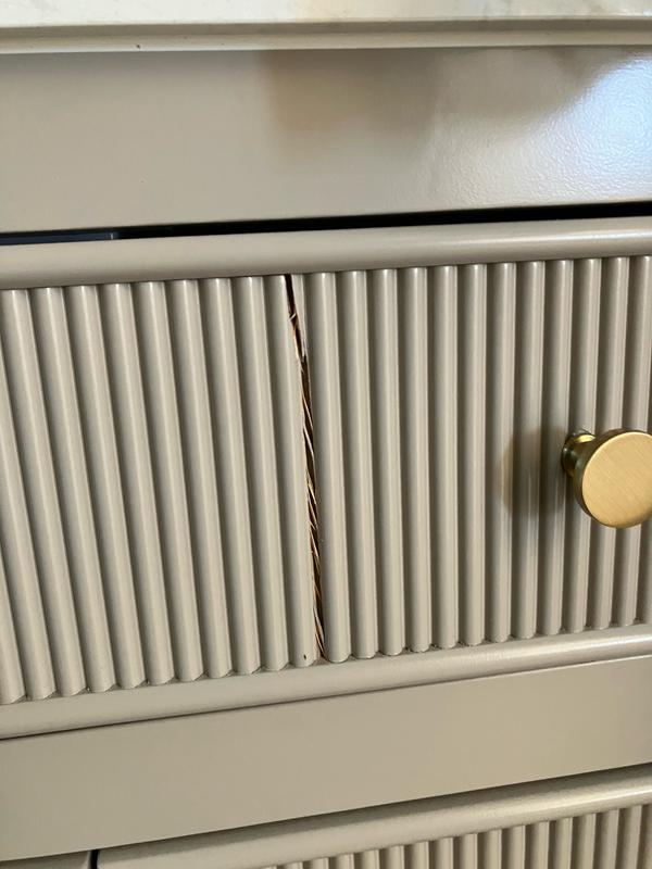 allen + roth Sandbanks 60-in Greige Undermount Double Sink Bathroom ...