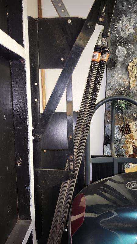 E900 Hardware SL728 Lock-End (.177"" #7 Wire) Black Steel Garage Door ...