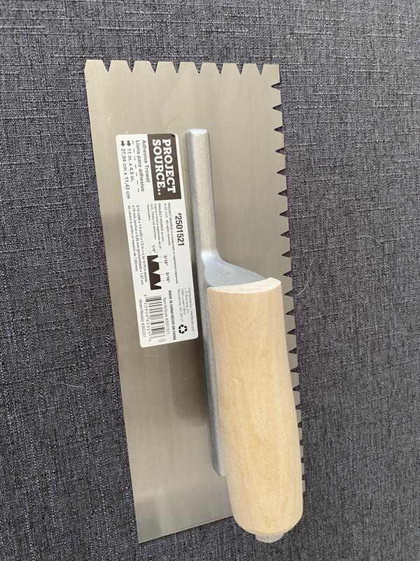 Project Source 1/4-in x 5/16-in x 3/16-in Ground Steel V-notch Vinyl ...